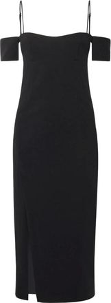 Pinko Pinko, Femme, Robes, Noir, Taille: 40 FR Gameboy Abito Doppia Tela Tecn