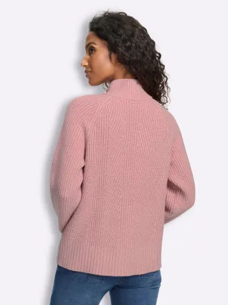 Heine Strickpullover Pullover Langarm Ripp