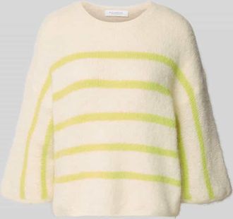 Rich & Royal Strickpullover mit 3/4-Ärmel