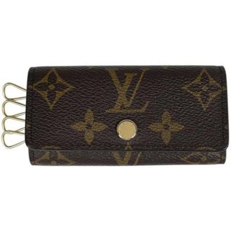 Louis Vuitton Pre-owned &Eacute;tui &agrave; cl&eacute;s - Femme - Pre-owned - Brun - Taille: ONE Size