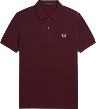 Fred Perry Herren, Oberteile, Rot, MGr&ouml;&szlig;e