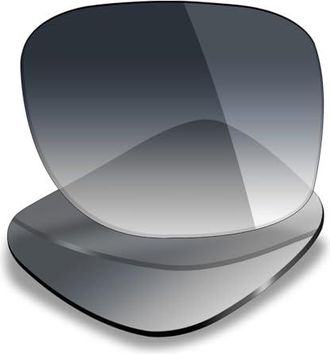 MRY Lentilles de rechange compatibles avec Ray-Ban Meta Headliner RW4013F (Gen 2) 51 mm - Options, Teinte grise dégradée, Taille unique