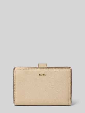 HUGO BOSS Portemonnaie aus echtem Rindsleder Modell LENAH MEDIUM WALLET