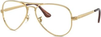 Ray-Ban unisex, Accessoires, Jaune, Taille: 58 MM Aviator Max