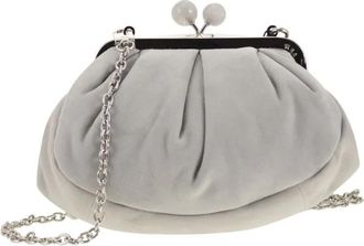 Max Mara Clutches - Valois - Pasticcino Bag Small In Suede - Gr. unisize - in Grau - für Damen