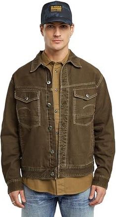 G-Star A-line Slim Jacket Hommes, Couleur Multicolore, Taille XXL