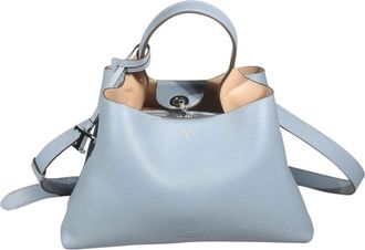 Tod's Femme, Sacs, Bleu, Taille: ONE Size Petit sac &agrave; main en cuir