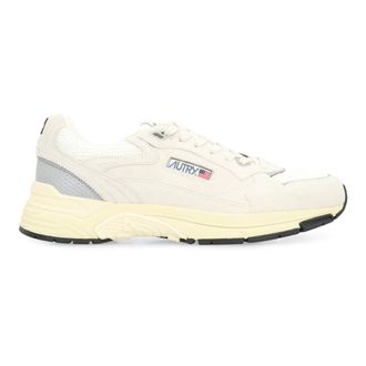 Autry Homme, Chaussures, Blanc, Taille: 44 EU Hyperway Suede Baskets
