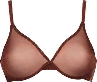 Gossard B&uuml;gel-BH Glossies Sheer Moulded 6271 Braun