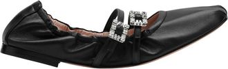 Roger Vivier Spitz zulaufende Ballerina Flats - - Shoes - Damen - Schwarzk - 35 EU