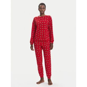 Benetton United Colors Of Benetton Pyjama 38DK3P03L Rot Regular Fit