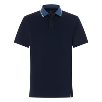 Boggi Milano Homme, Tops, Bleu, Taille: L Polo Piqu&eacute; Haute Performance