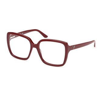 Guess Lunettes de vue Gu50435 - unisex - Accessoires - Rouge - Taille: 54 MM