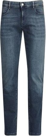 Notify Jean cinq poches en coton m&eacute;lang&eacute;