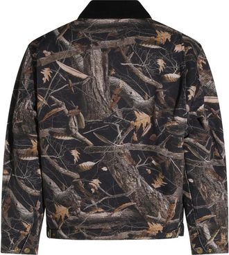 Carhartt Work in Progress Cotton Canvas Jacket - Brown
