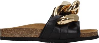 J.W.Anderson Jw Anderson Mocassins Et Sabots Femme Cuir Noir