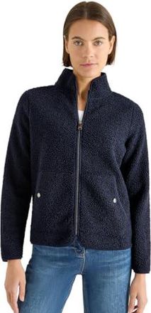 Cecil 3227471 Veste Douce avec Fermeture &eacute;clair, Urban Dark Blue, M Femmes