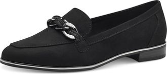 Marco Tozzi Damen Slipper Elegant Vegan, Schwarz (Schwarz), 38 EU