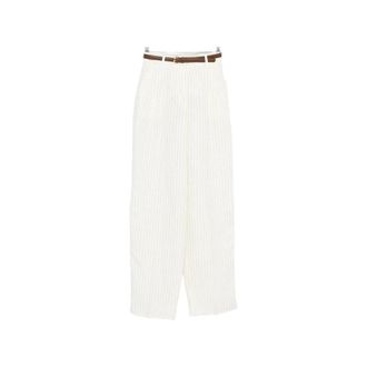 Max Mara Wide Hosen - - Trousers - Damen - Wei&szlig; - XS
