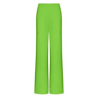 JapanTKY Wary Wide Hosen - - Trousers - Damen - Gr&uuml;n - L