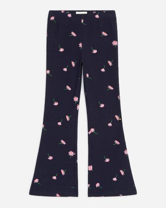 Arket Ausgestellte Gerippte Leggings -Blau