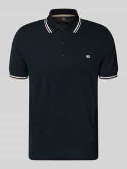 Christian Berg Regular Fit Poloshirt mit Kontraststreifen