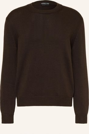 Tom Ford Pullover Mit Seide braun