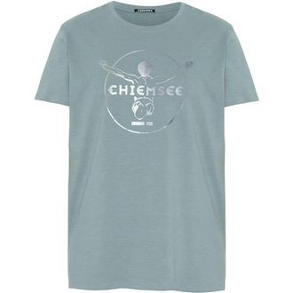 Chiemsee T-Shirt mit changierendem CHIEMSEE Printrint - GOTS zertifiziert