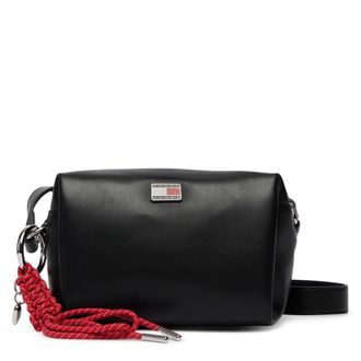 Tommy Jeans Handtasche Tommy Jeans Tjw City Charm Camera Bag AW0AW18456 Schwarz