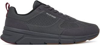 Tommy Hilfiger Sneakers Light Knitted Hilfiger Runner FM0FM06010 Grau