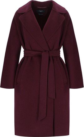 Weekend by Max Mara MANTEAU &Agrave; CEINTURE CIVADA BORDEAUX MAX MARA WEEKEND