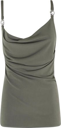 Coperni Femme, Tops, Vert, Taille: 36 FR Logo Top