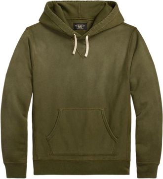 Ralph Lauren Homme, Sweatshirts et sweats &agrave; capuche, Vert, Taille: L Cotton Sweat &agrave; capuche