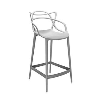 Kartell Masters Stool Tabouret, Gris, H.75