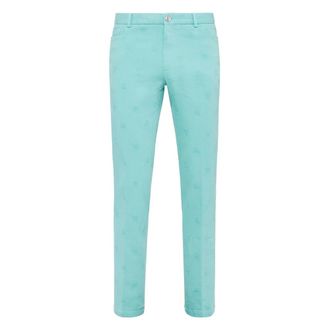 Philipp Plein Chinos Hosen Skull - - Trousers - Herren - Blau - 4XL