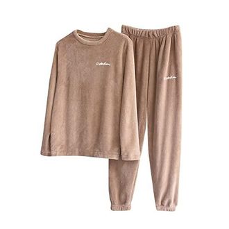 Generic V&ecirc;tements de sport pour femme avec pantalon - V&ecirc;tements dhiver en peluche pour femme - Ensemble de v&ecirc;tements de d&eacute;tente - Ensemble de jogging pour le 
