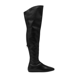 Le Monde Beryl Schwarze Lederstiefel - - Shoes - Damen - Schwarzk - 36 EU