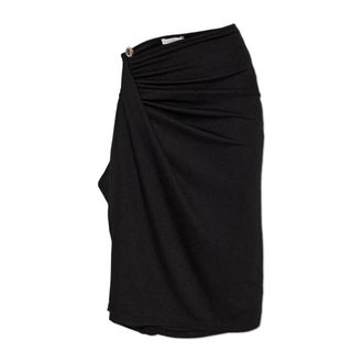 CHRISTOPHER ESBER Femme, Jupes, Noir, Taille: 38 FR Jupe Cascade Fermoir Cristal Goutte