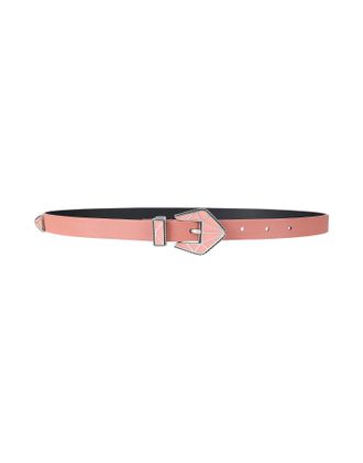 8 by YOOX LEATHER ENAMEL BUCKLE BELT