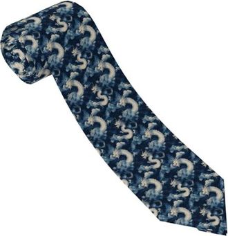 Generic Cravate DAffaires Plan Du Dragon Cool Formelle Tie Fine Cravate Pour &Eacute;v&eacute;nements F&ecirc;te Travail