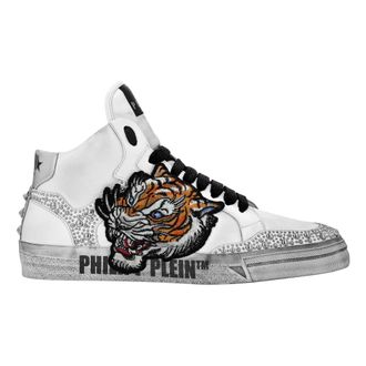 Philipp Plein Baskets montantes Retrokickz - unisex - Chaussures - Blanc - Taille: 44 EU