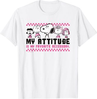 Peanuts Snoopy Charlie Brown Attitude T-Shirt