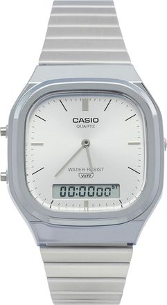 Casio Uhr Casio AQ-240E-7AEF Silberfarben