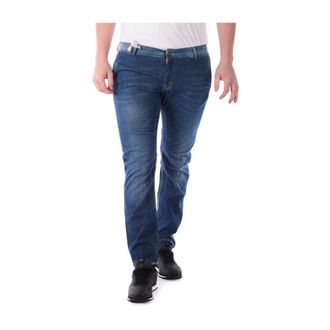Daniele Alessandrini Homme, Jeans, Bleu, Taille: W31 Slim-fit Denim Jeans