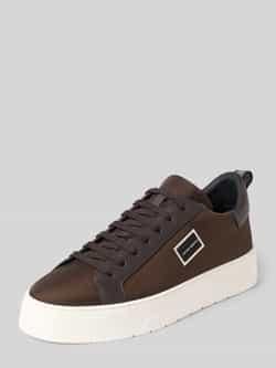 Antony Morato Sneaker aus Leder-Mix mit Logo-Detail