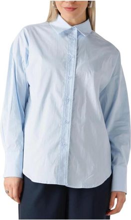 Coster Copenhagen Damen, Blusen & Hemden, Blau, XLGr&ouml;&szlig;e