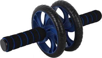 IFUNDOM Zweirädriges Bauchmuskeltrainer Gerät mit Rutschfesten Griffen Stabilem Design Leichtem Material für Effektives Bauchmuskeltraining und Gewichtsverlus