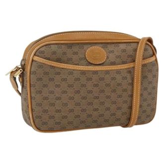Gucci Sac bandouli&egrave;re vintage Pre-owned - Femme - Pre-owned - Brun - Taille: ONE Size