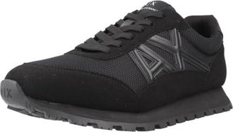 A|X Armani Exchange Homme Side Geometric Logo Motifs Basket, Noir, 42.5 EU