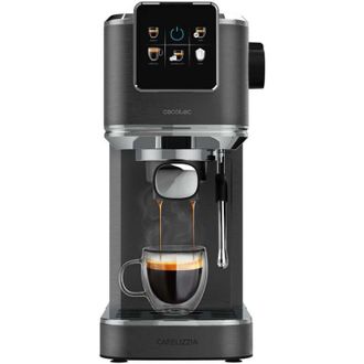 Cecotec Cecotec - Cafeti&egrave;re expresso manuelle 20 bars - &Eacute;cran tactile - Buse vapeur orientable - R&eacute;servoir 1,2L pour caf&eacute;s personnalis&eacute;s